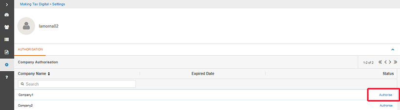 CCH OneClick : MTD for VAT - How are multiple agent service accounts in ...