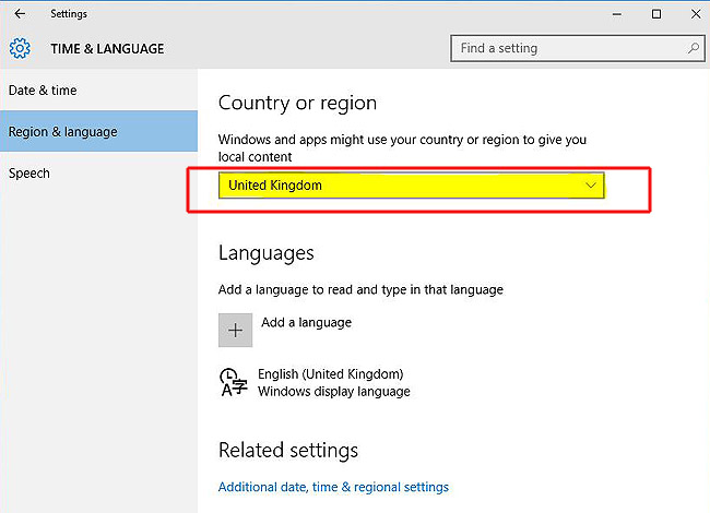 CCH Central : Technical Microsoft - My 'regional settings' are in US ...