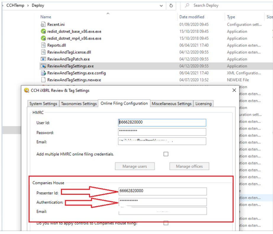 CCH iXBRL Review & Tag : '502 Fatal - Authorisation failure' -What does ...