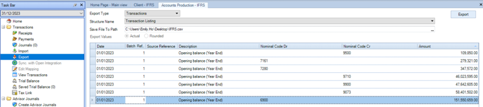 CCH Accounts Production : Is it possible to convert the period I am ...