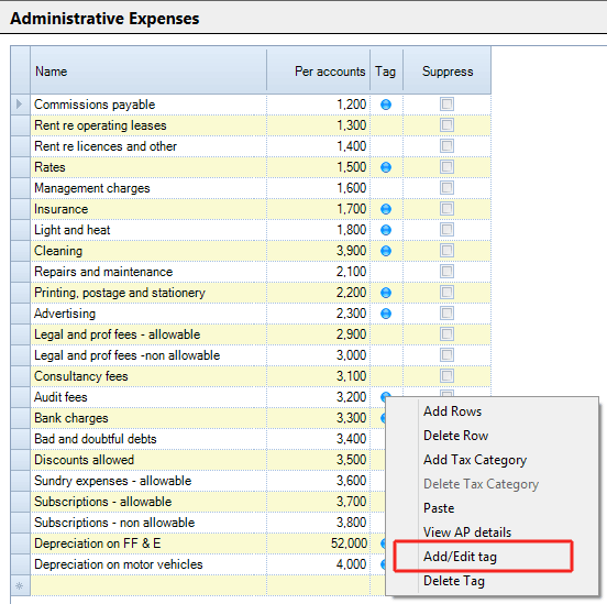 CCH Corporation Tax : Tagging - Tagging the Detailed Profit and Loss in ...