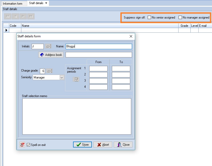 Cch Audit Automation Sql Why Is There No Option For Either Manager Or Senior Sign Off For An 