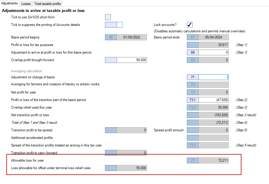 CCH Personal Tax : Basis Period Reform notes and hints JANTAX