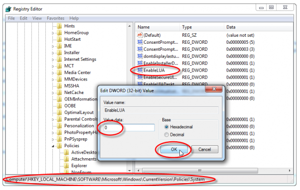 CCH Central : Technical Microsoft - Treatment of User Account Control
