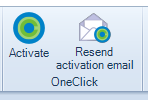 CCH OneClick : How do I resend the activation email for a OneClick user?