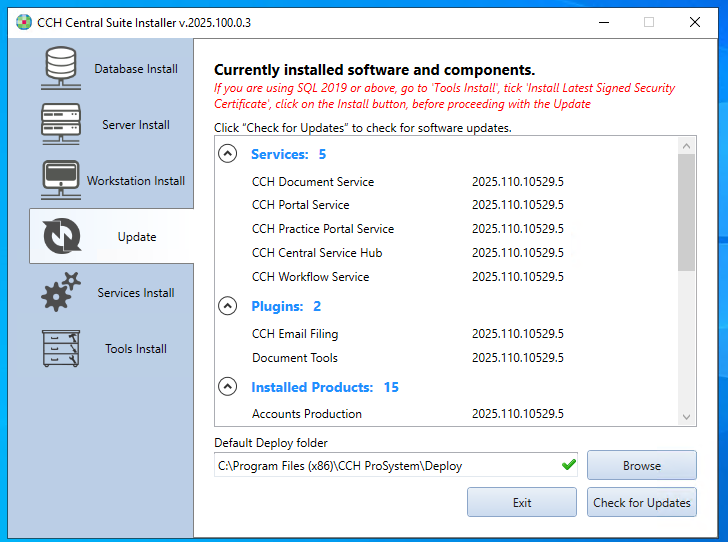 CCH Central : Technical SQL - Microsoft SQL Server Signed Security ...